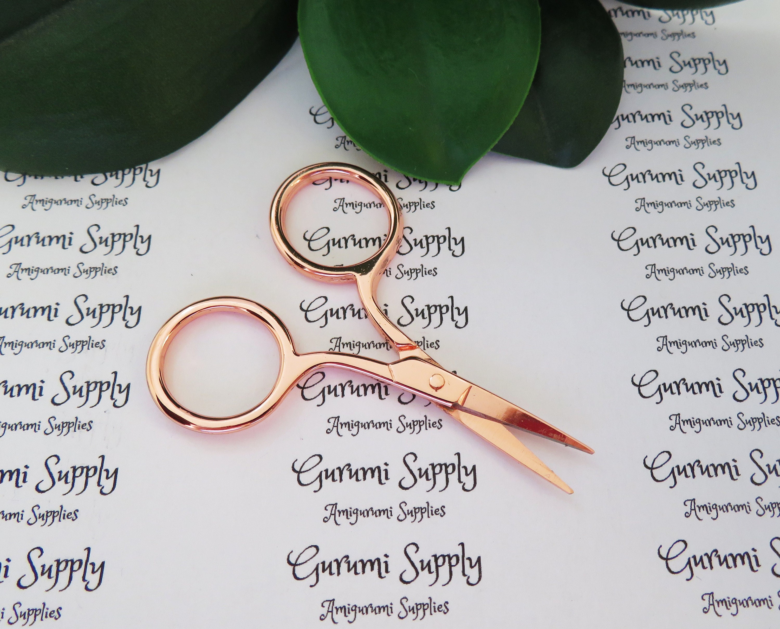 Mini Stainless Steel Scissors – Rose Gold Color – Travel Size – Cutting ...