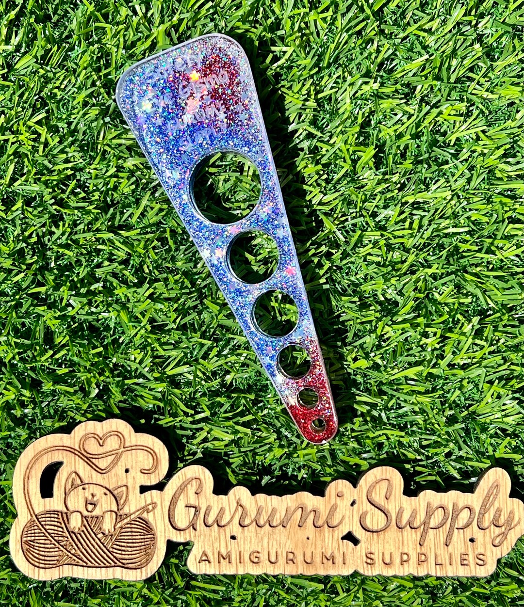 Safety Eye Gismo - Triangle - Patriotic With Stars - Safety Eye Tool ...