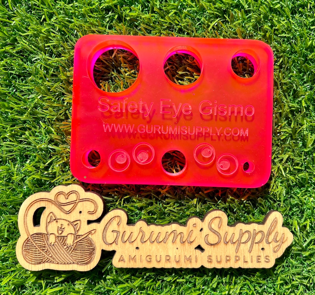 Safety Eye Gismo - Neon Pink - Rectangle - Safety Eye Tool - Eye Jig ...