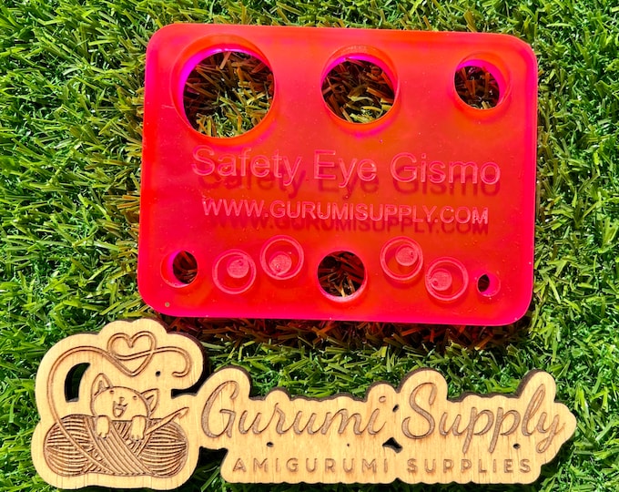 Safety Eye Gismo - Neon Pink - Rectangle - Safety Eye Tool - Eye Jig ...