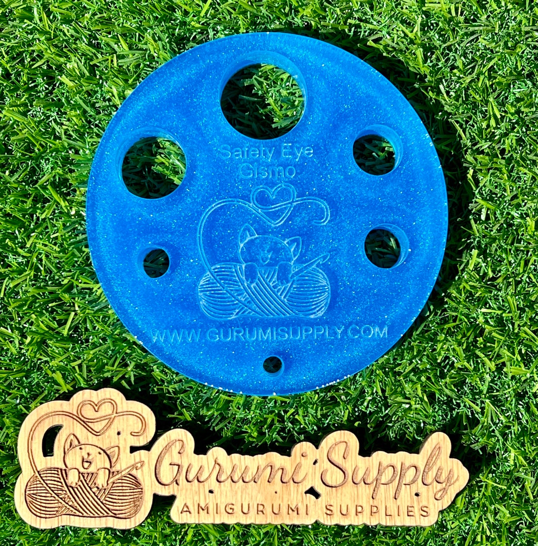 Safety Eye Gismo - Peacock Blue - Circle - Round - Safety Eye Tool ...