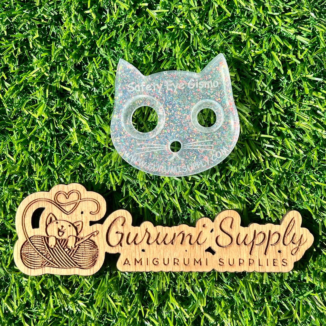 Safety Eye Gismo - Iridescent Glitter - Kitty - Safety Eye Tool ...