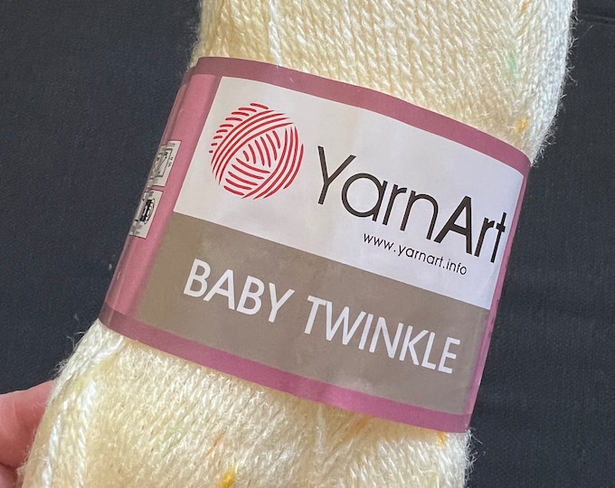 Yarnart Baby Twinkle Yarn - 3.5oz - 306 Yards - Color 9048 -lot 334 ...