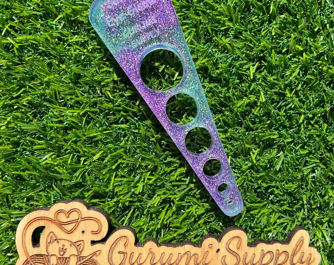 Safety Eye Gismo Lavender Blue Duo Glitter Triangle Safety Eye Tool ...