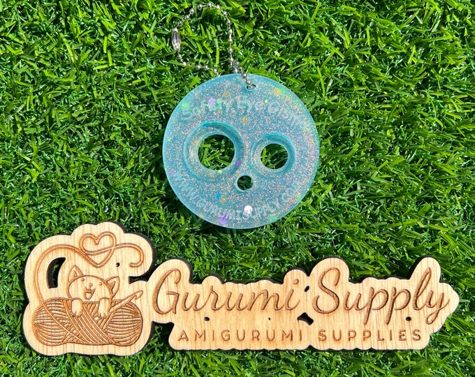 Safety Eye Gismo Blue Carnival Candy Glitter Petite Size On-the-go ...