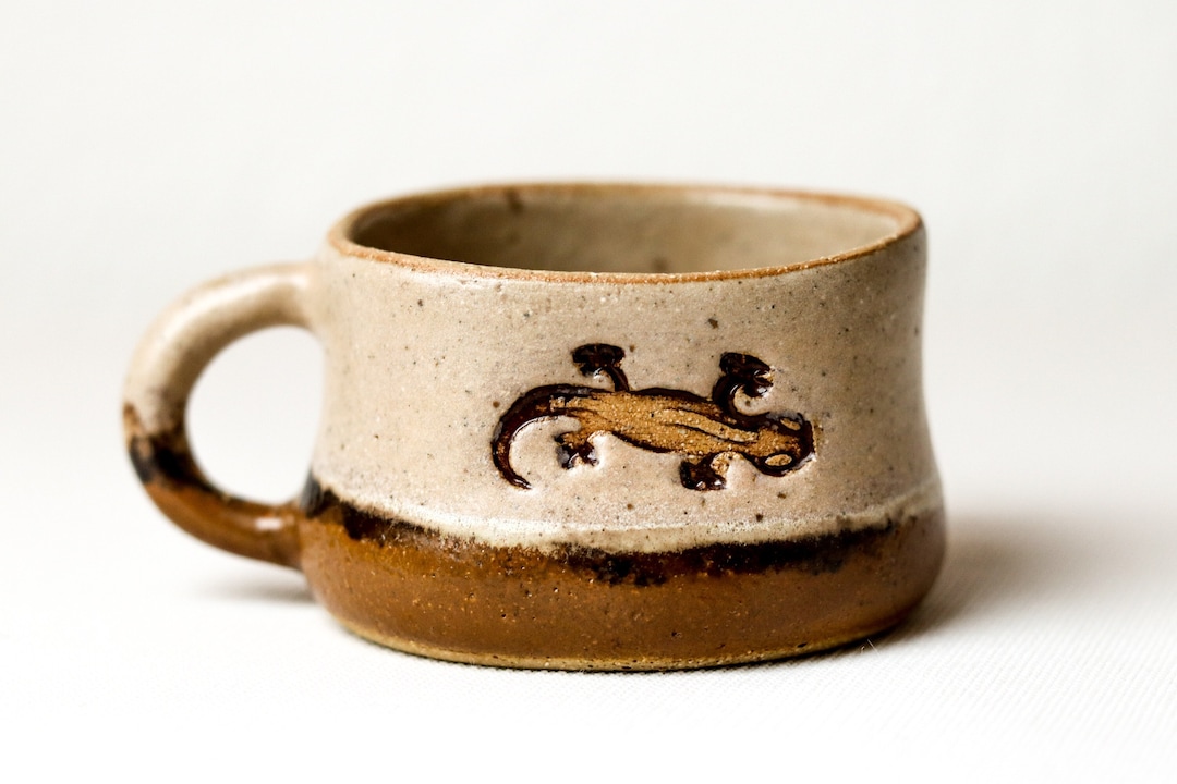 Handmade Gecko Coffee Mug, Crested Gecko Cup, Lizard Gift, Cute Reptile ...