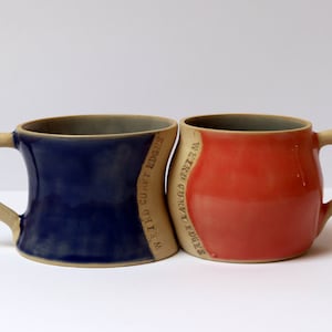 Personalized Matching Mugs, Christmas Mug Set, Couple Mugs, Matching ...