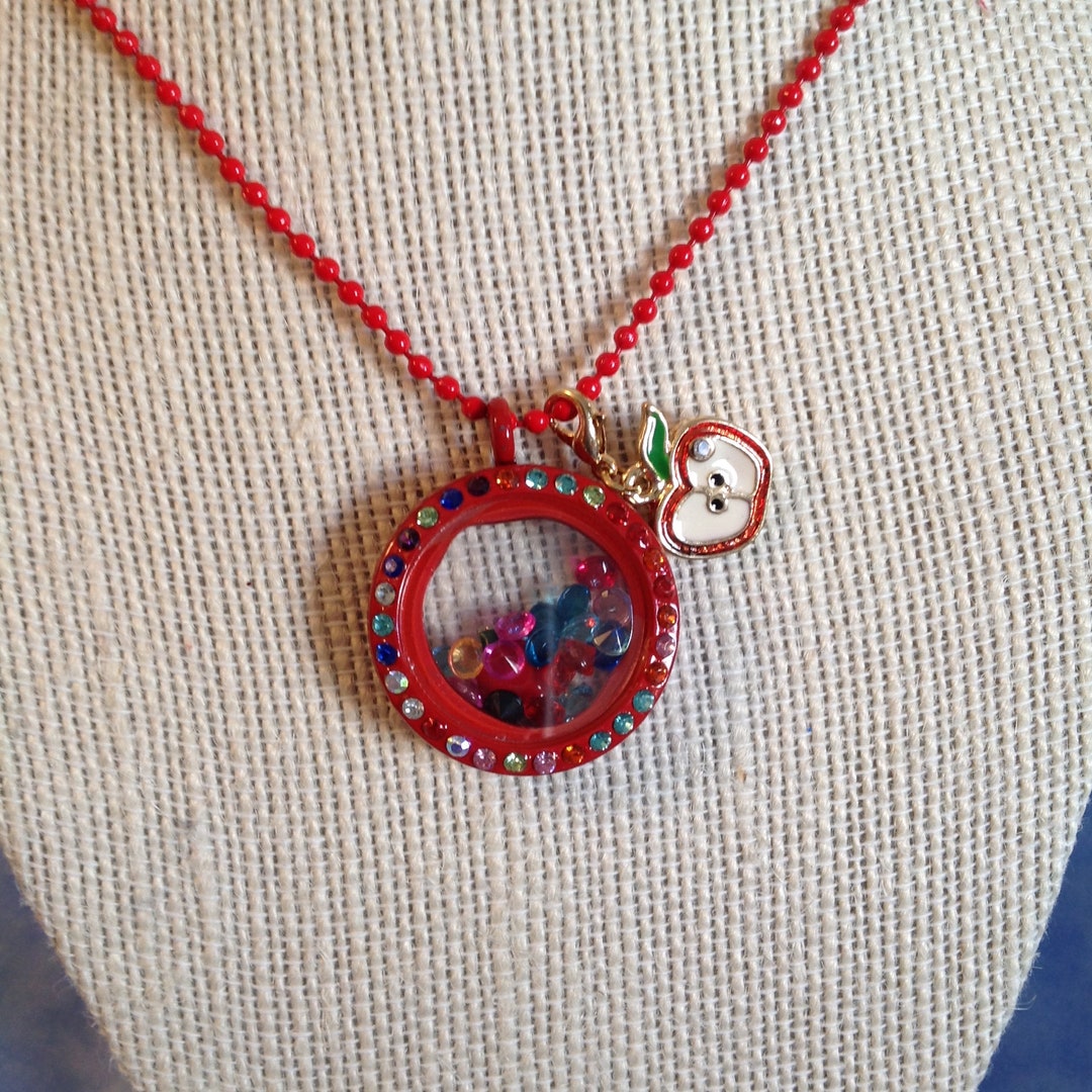 Moving Sale, Floating Memory Locket, Teacher Ribbon Memory Locket ...