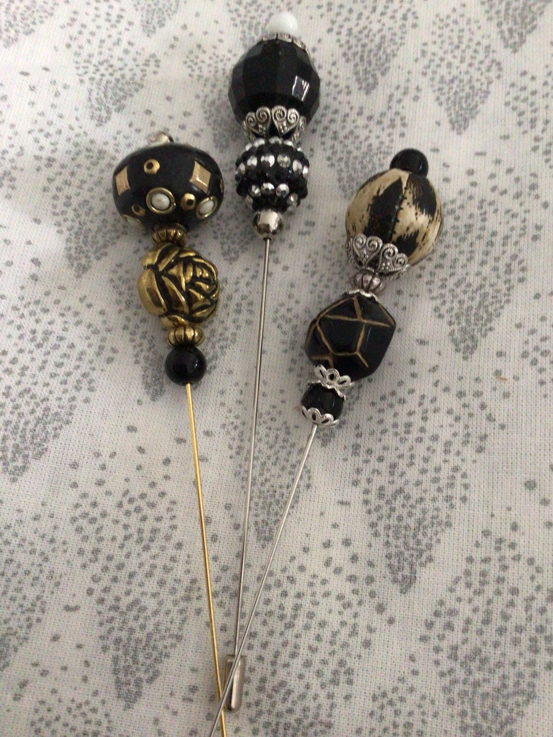 Closeouts Victorian Style Hat Pin, Vintage Look Lapel Pin, Steampunk ...