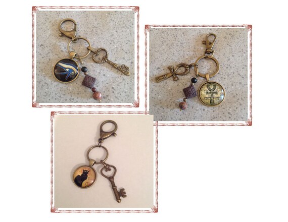 Free Ship Eye of Horus Keychain Eye of Ra Key Chain | Etsy