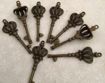 Crown Keys - Etsy