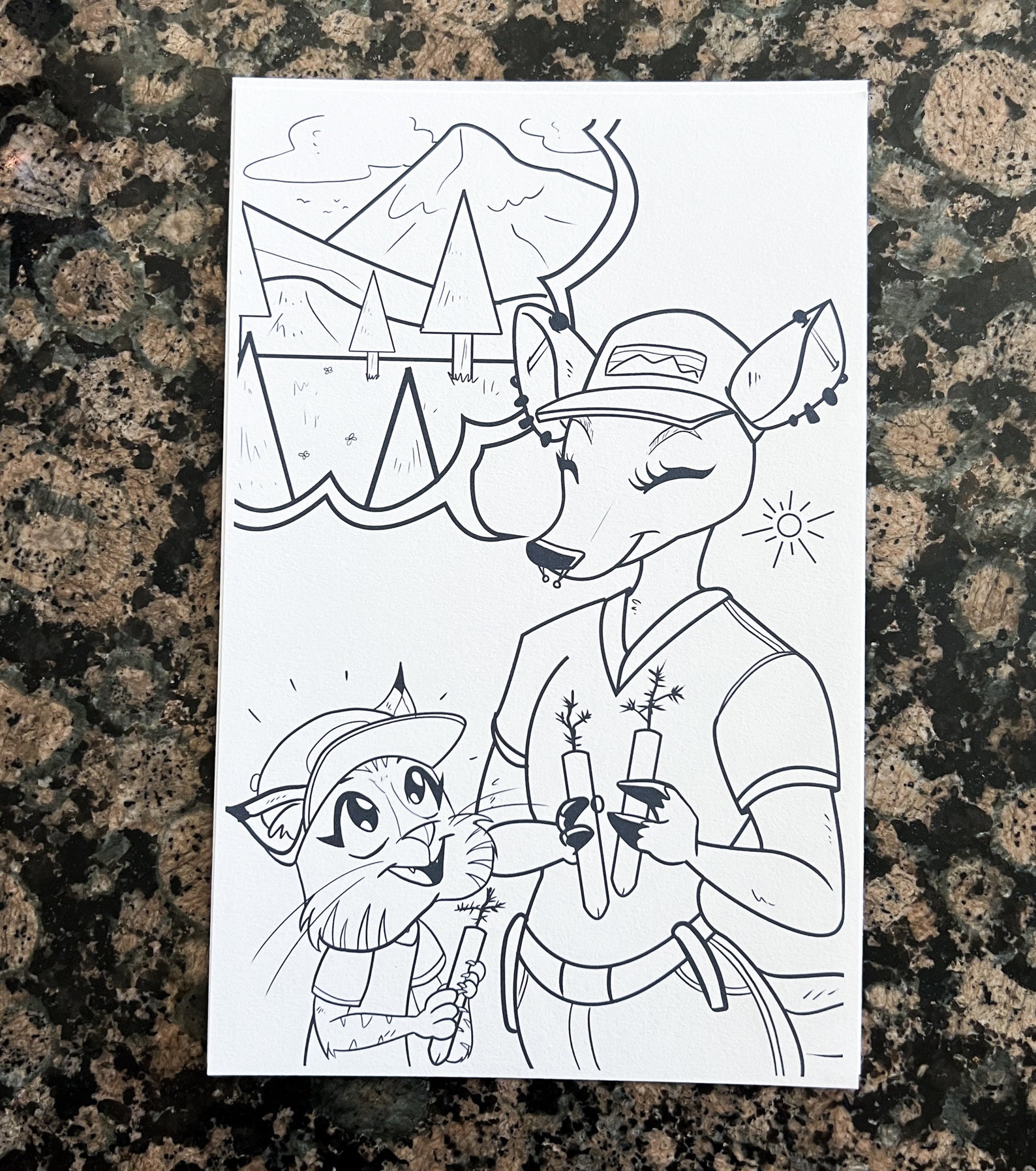 Bobbi's Dream/ Coloring Pages/ 2 Pack/ for Kids - Etsy