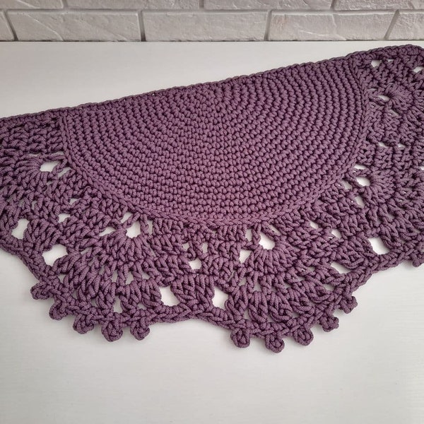 Half Circle Rug - Etsy