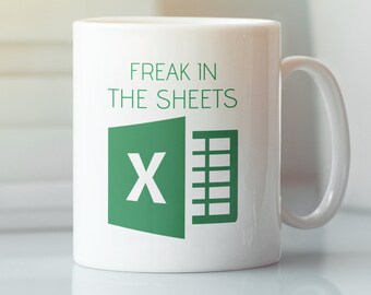 Funny Excel Mug | Etsy
