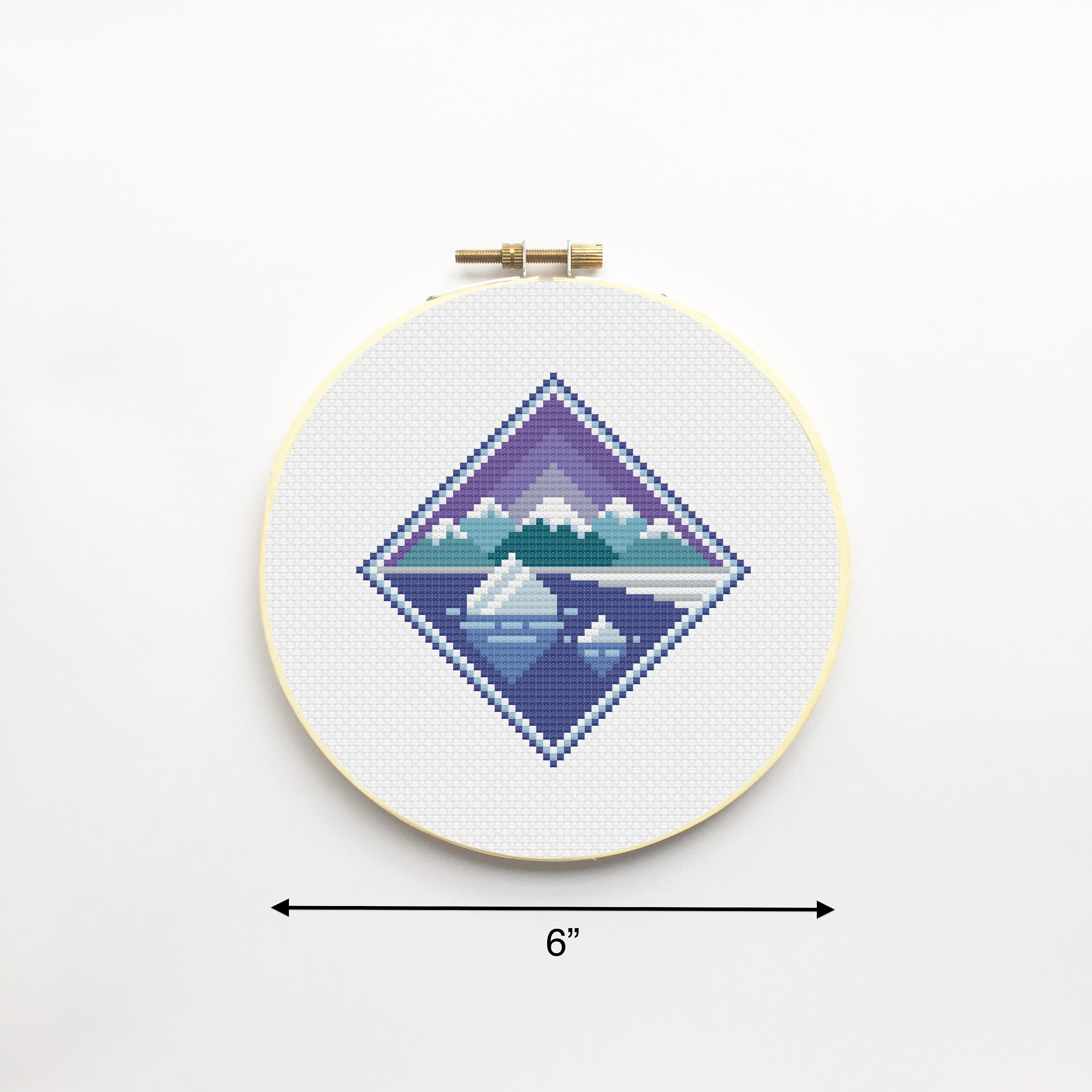 Arctic Landscape Nunavut Cross Stitch Pattern - Etsy