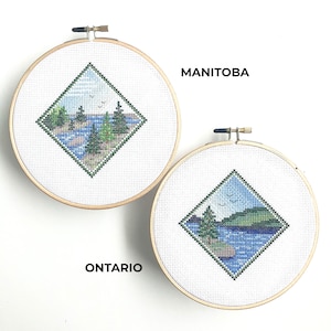 Canada Provinces and Territories PDF Pattern Bundle (16 Different ...