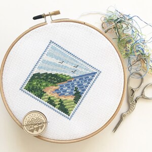 Nova Scotia Coast PDF Cross Stitch Pattern - Etsy