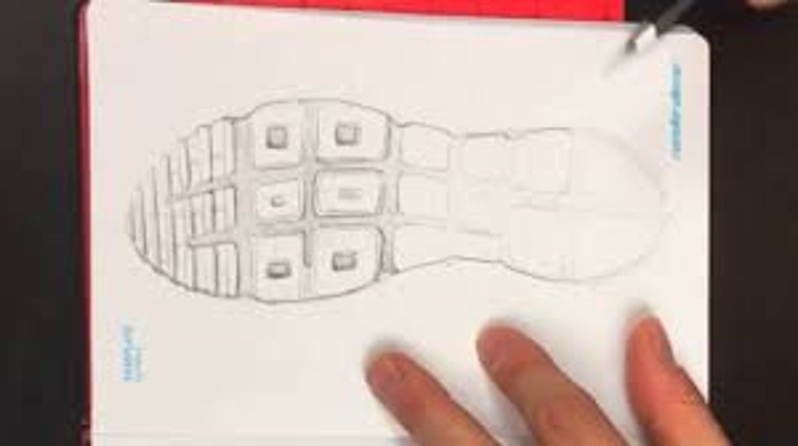Printable Sports Shoe Sketch Book, Shoe Design Book, Shoe Sketch ...