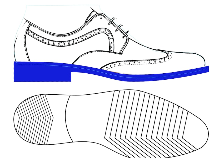 Printable Classic Shoe Sketch Book, Shoe Design Book, Shoe Sketch ...