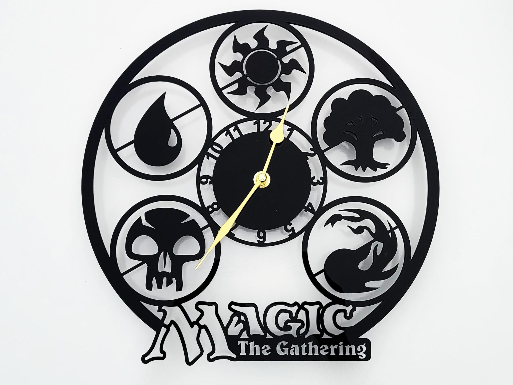 Magic the Gathering Clock, MTG Gift, LED Light - Etsy Australia