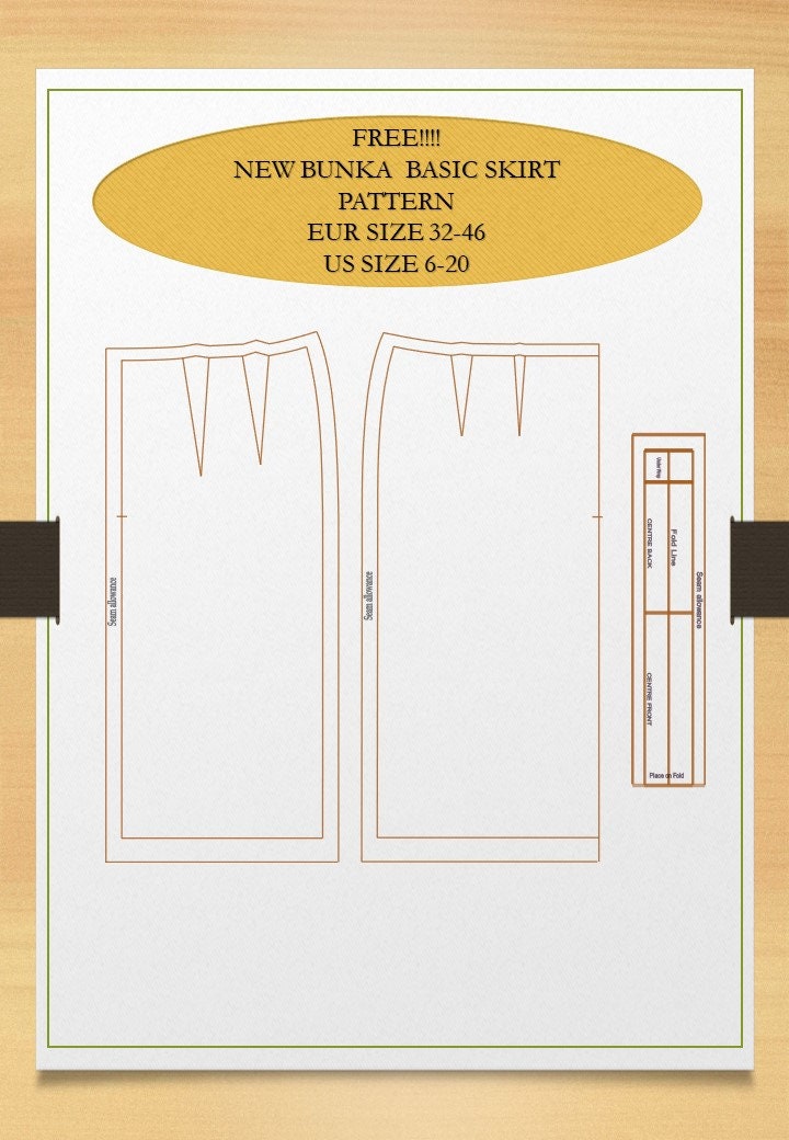 New Bunka Women's Basic Bodice Block - Etsy UK