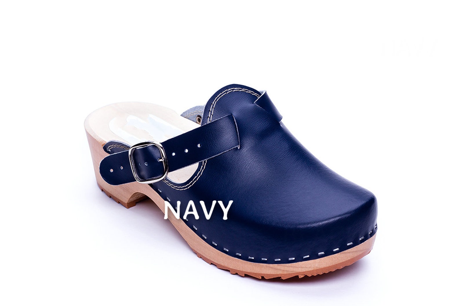 Leather Clogs Black Sandals Handmade Sandals Wooden Clogs - Etsy