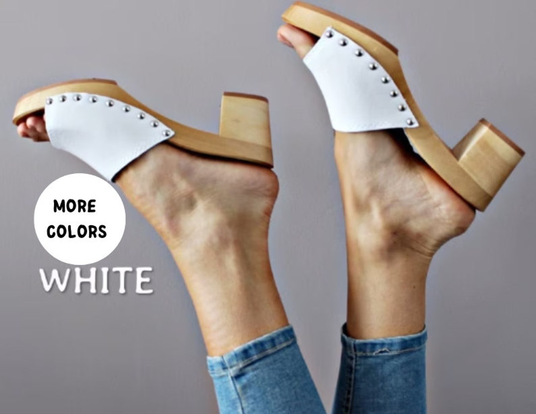 Clog Sandal Shoes Clog Sandals Swedish Clogs Trends Fashion Wooden ...