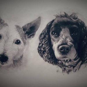 A4 Pencil Portrait From Your Photographs - Etsy