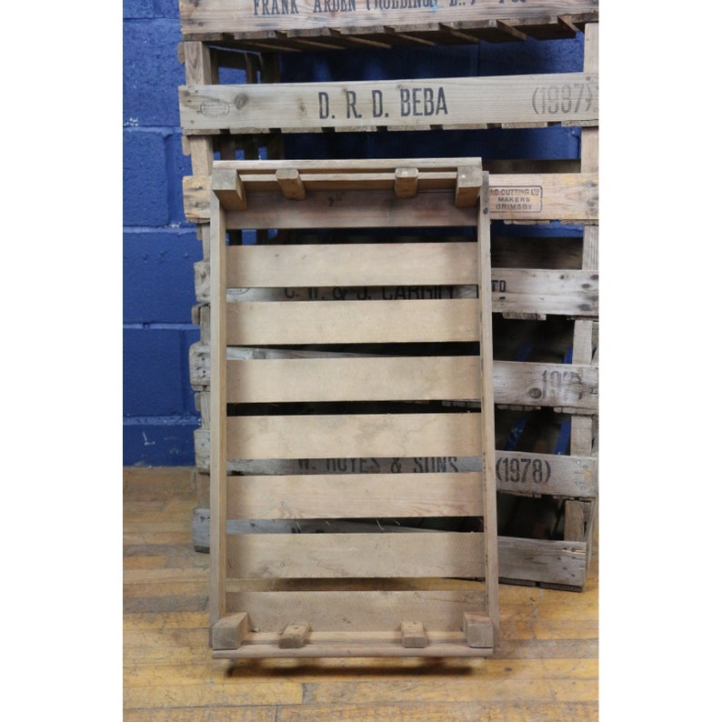 10 Vintage Retro Wooden Potato Chitting Trays or Bushel Boxes - Etsy