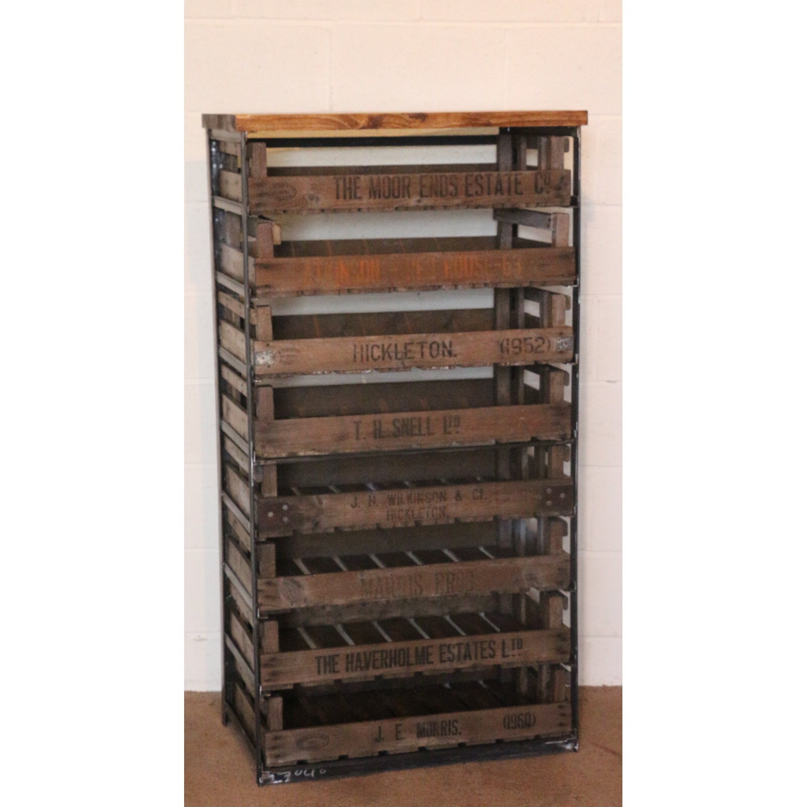 Furniture Home & Living Side Table Set with Potato Chitting Trays ...