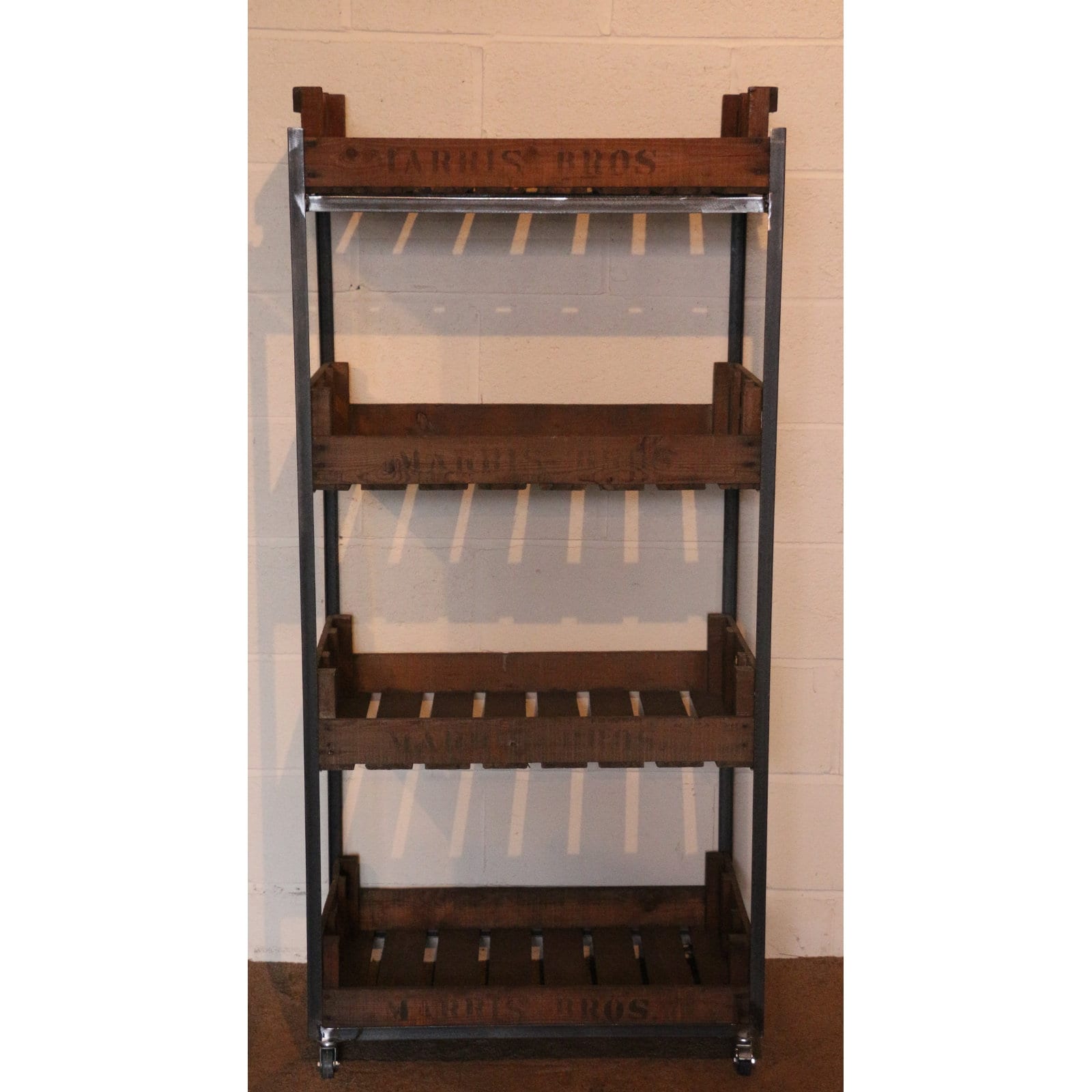 A Large Vintage Rustic Bakers Rack Shop Display Stand - Etsy