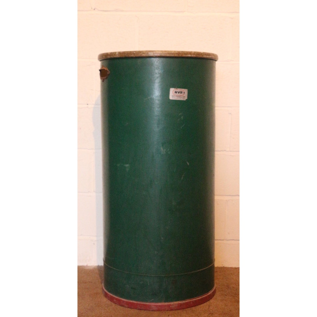 A Large Industrial Twin Handled NVF Kennett Can Storage Container - Etsy