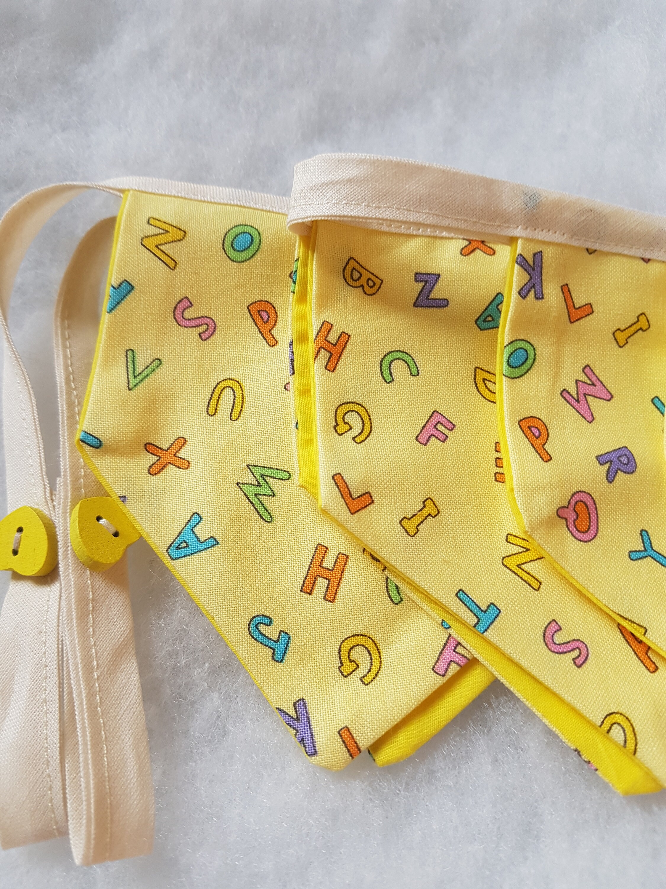 Alphabet Nursery Bunting Nursery Bunting Alphabet Gifts - Etsy UK