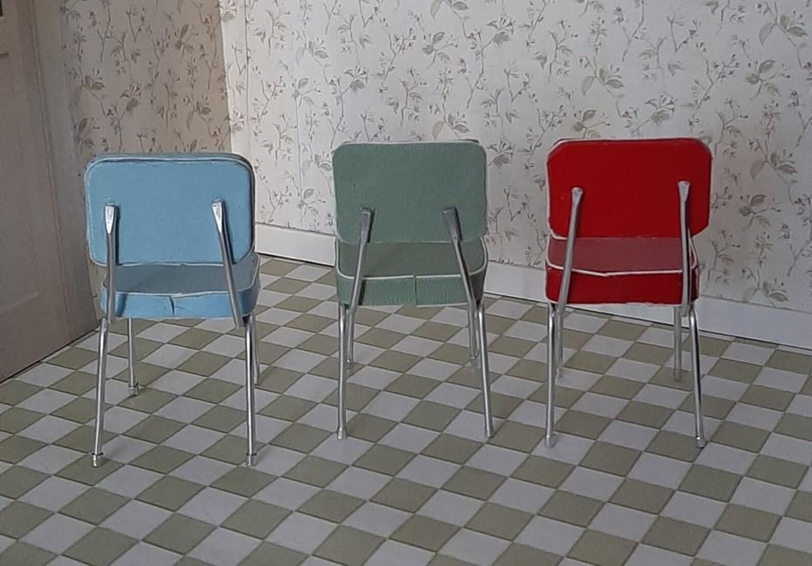 1:12 Scale Miniature Kitchen Chair - Etsy