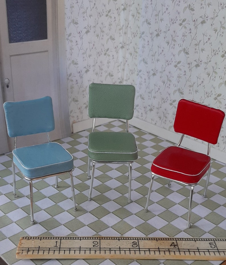 1:12 Scale Miniature Kitchen Chair - Etsy
