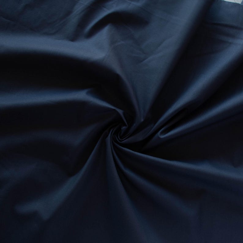 Solid Organic Cotton Poplin by the Yard and Half Yard - Many Colors ...