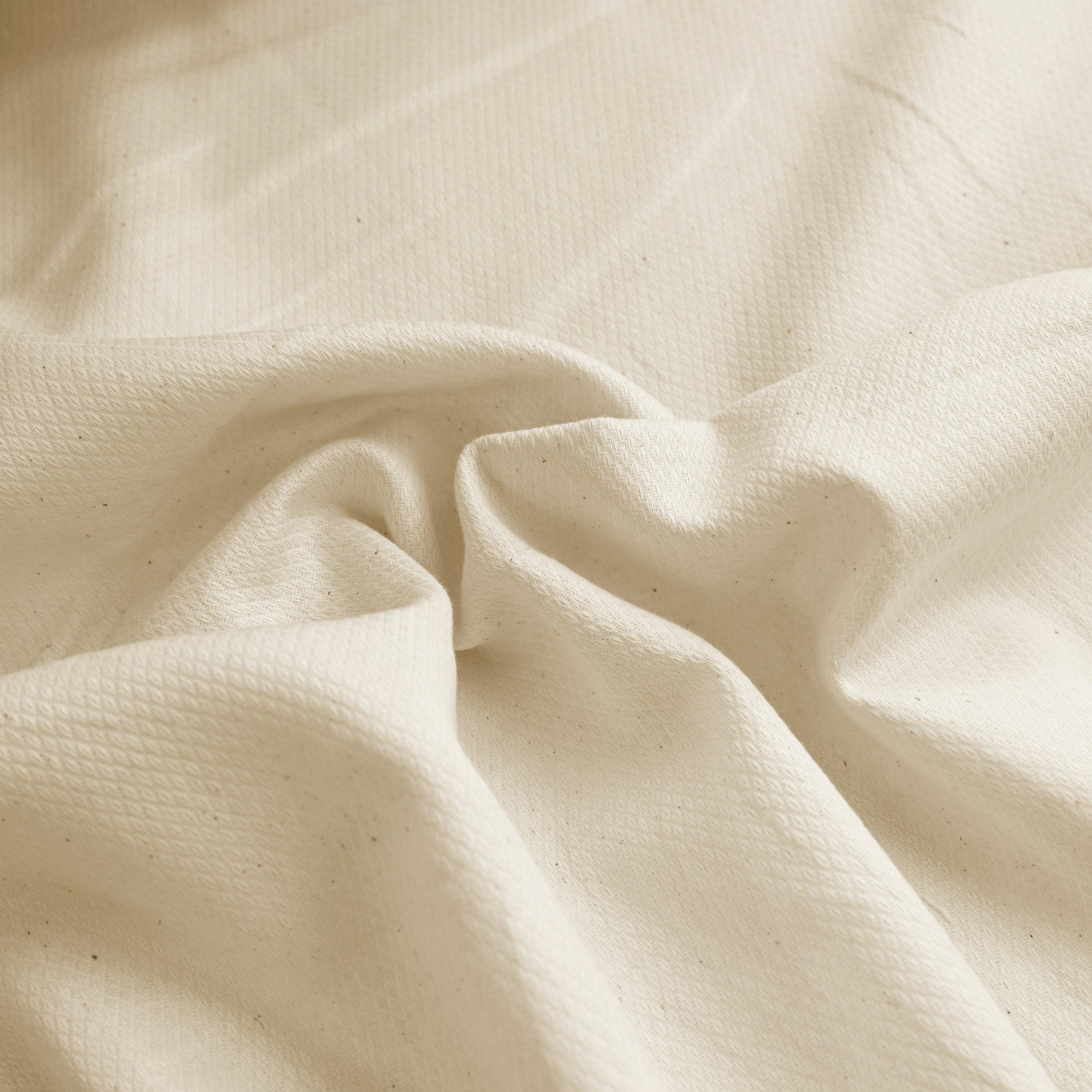 Organic Cotton Birdseye Fabric by the Yard - Undyed Unbleached - Etsy