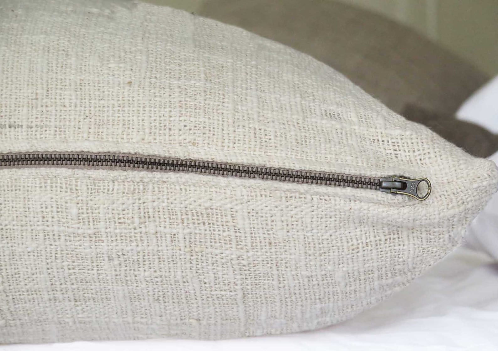 Ivory Tassel Throw Cushion, off White Bohemian Tassel Pillow ...