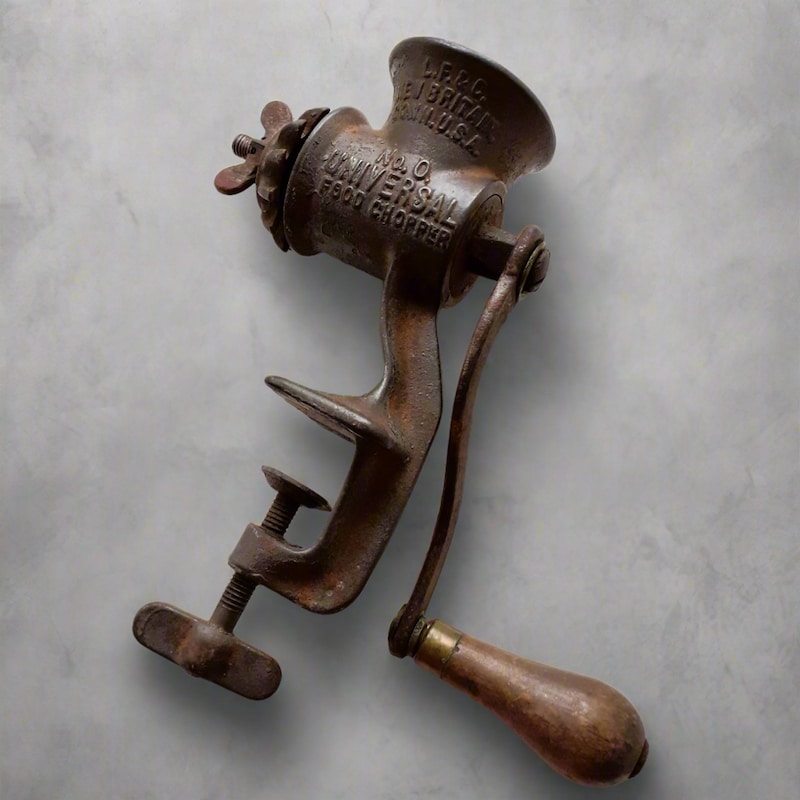 Antique Meat Grinder - Etsy