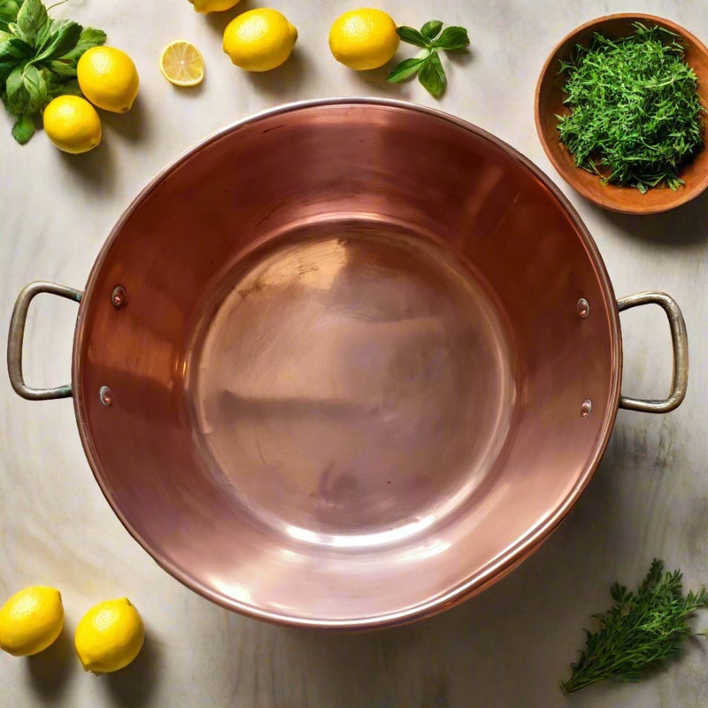 Copper Jam Pan - Etsy UK