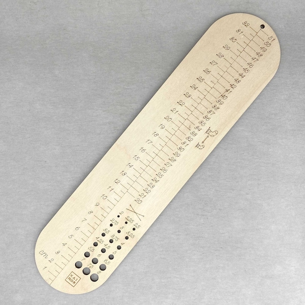 Sock Ruler for Knitting - Etsy