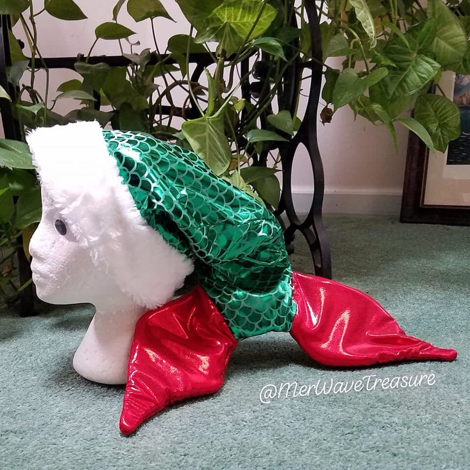 Mermaid Scale Stocking Hat. Winter Mermaid Hat. Mermaid Tail Hat ...