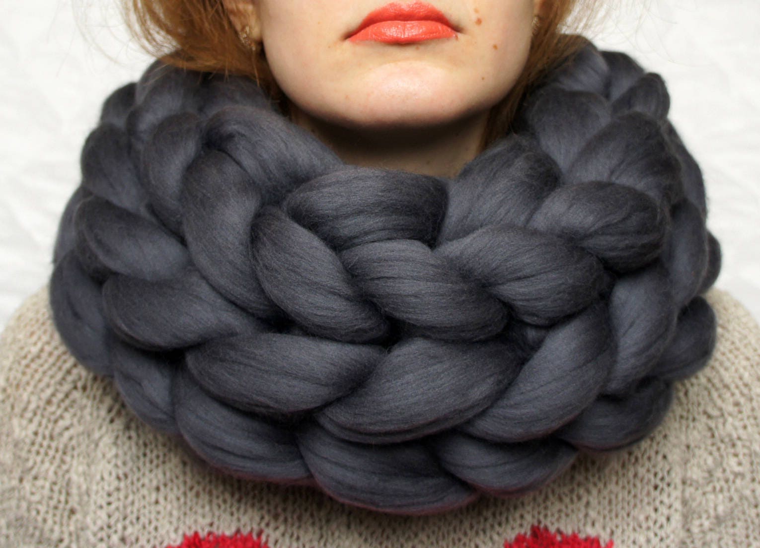 Clothing Gift Merino Wool Set Hat and Scarf Knit Wool Hat | Etsy