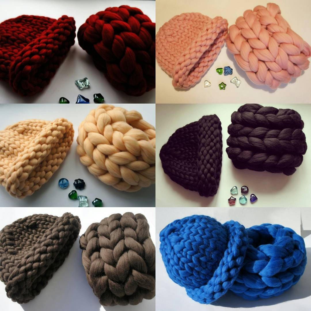 Clothing gift Merino Wool Set Hat and Scarf Knit Wool Hat | Etsy