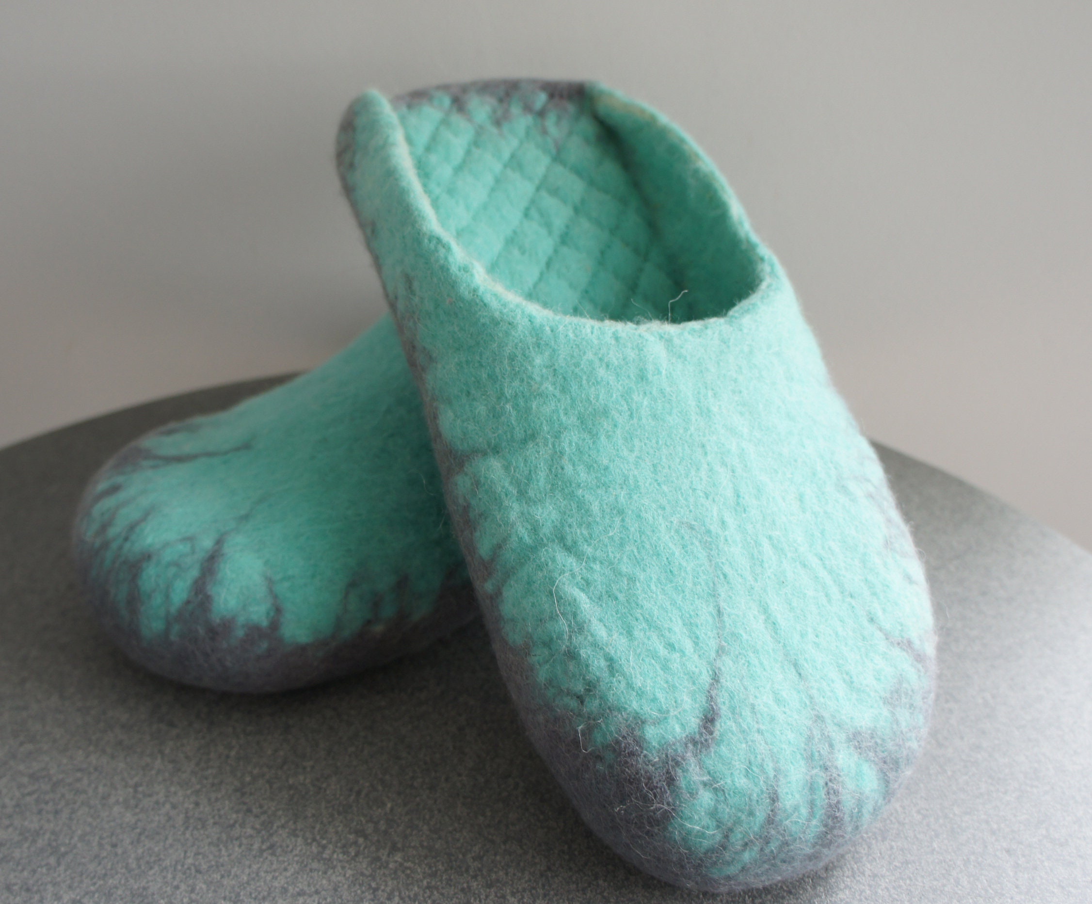 Mens Felt Slippers-mens Slippershandmade Slippers-slippers | Etsy