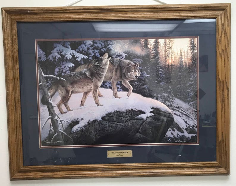 Hayden Lambson Call of the wild lithograph | Etsy