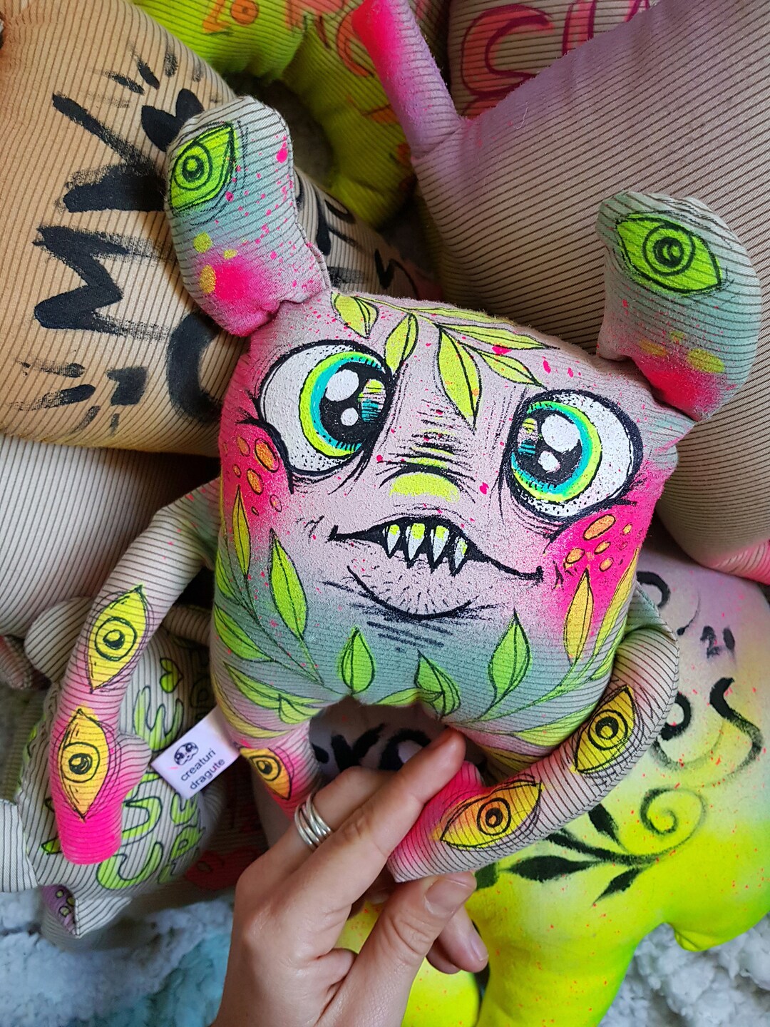 The Funky One - Creature Stuffed TOY 2020 - Etsy