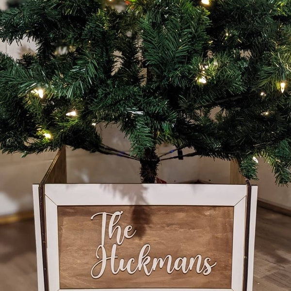 Christmas Tree Box - Etsy