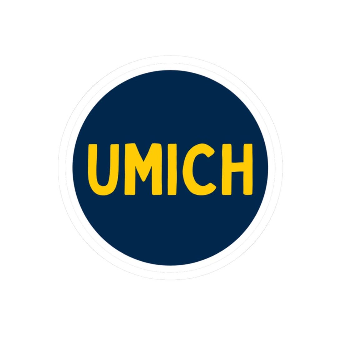 University of Michigan Stickers | Laptop Decal, Student Sticker, UMICH ...