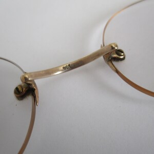 A 9ct Gold Victorian Antique Spectacles and Case - Etsy